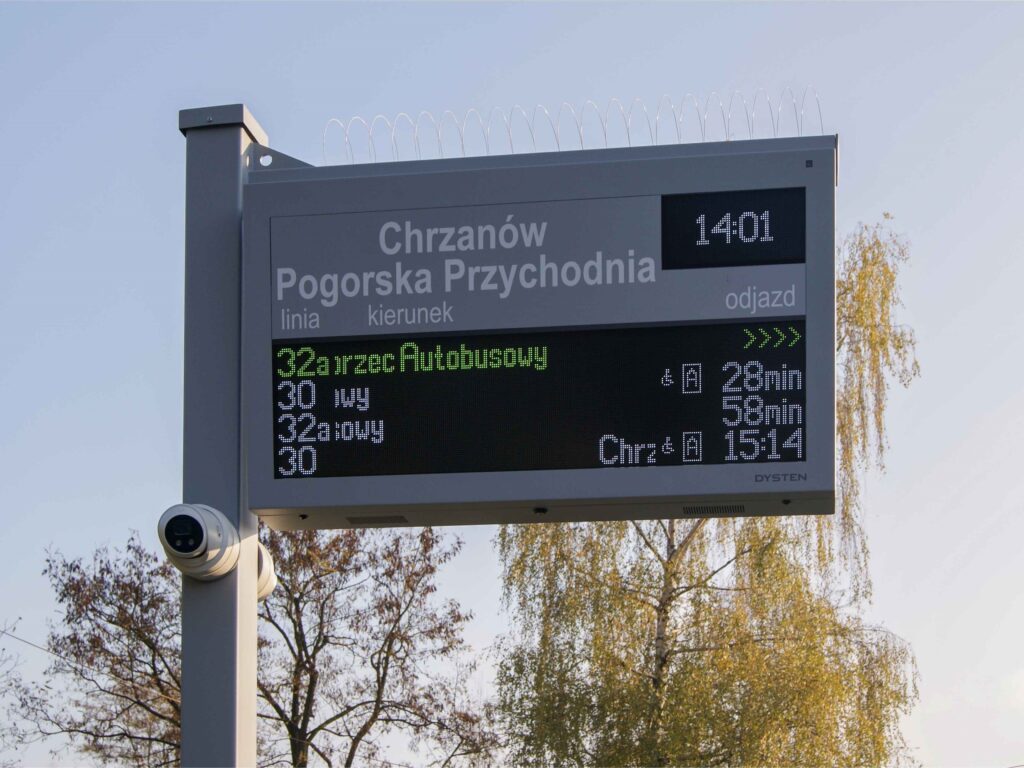 Modernization of the Bus Stop Infrastructure